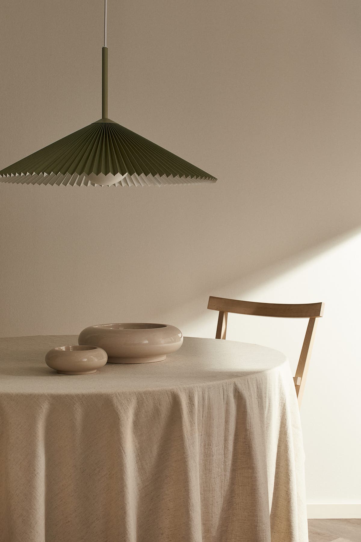 Pleated-shade Pendant Light | H&M Kuwait