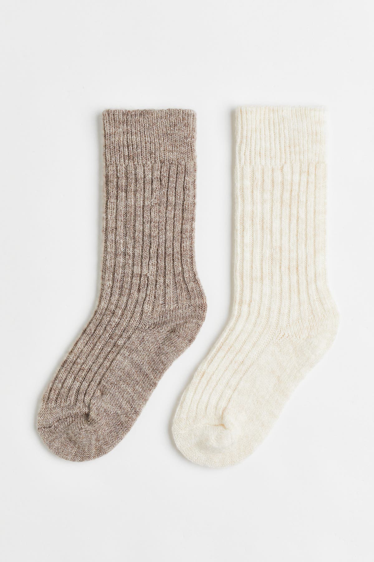 2-pack Wool-blend Socks | H&M Kuwait