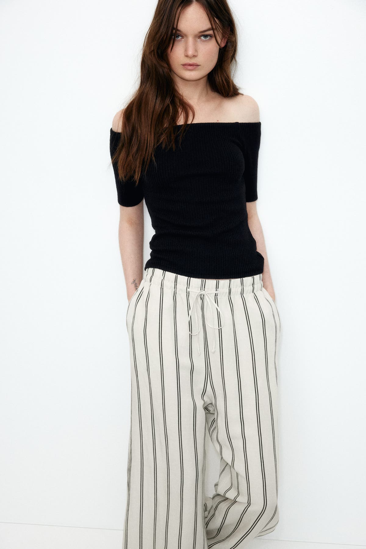 Linen-blend Trousers | H&M Kuwait