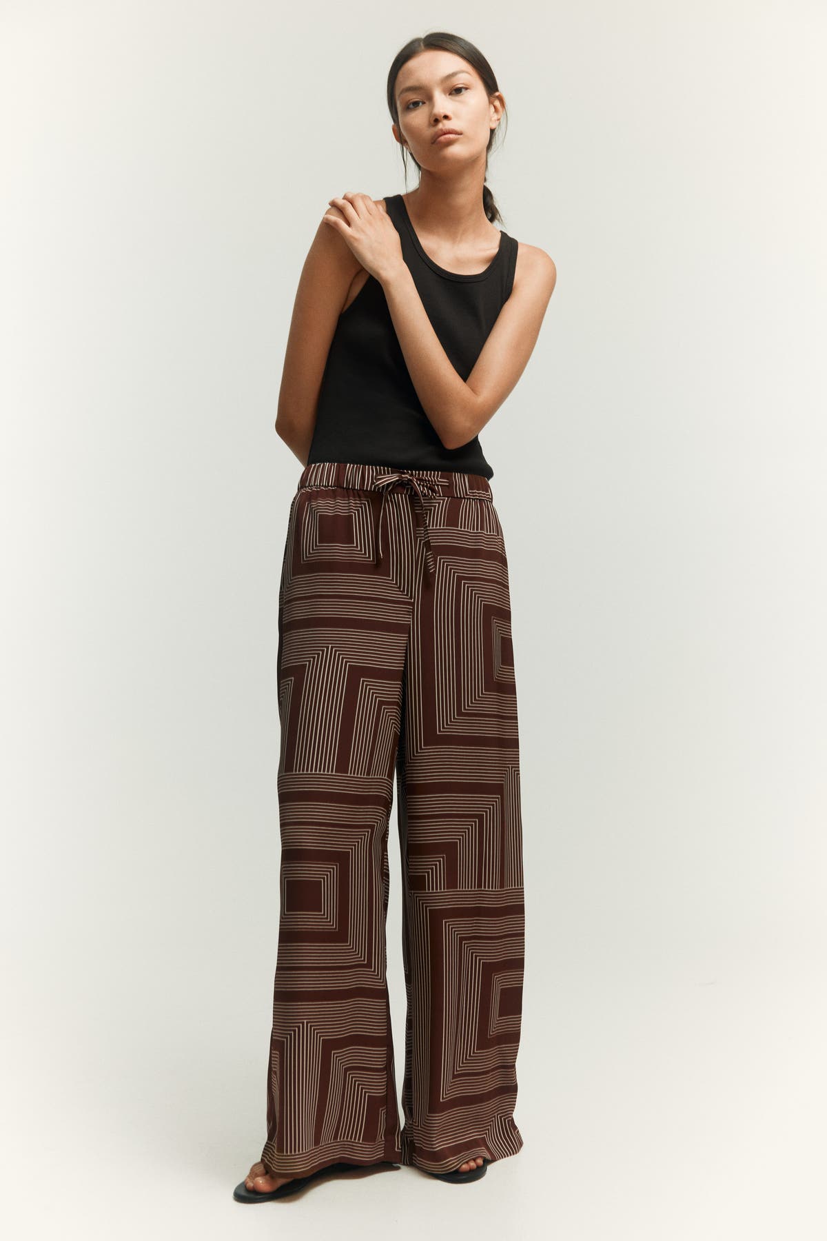 Wide Trousers | H&M Kuwait