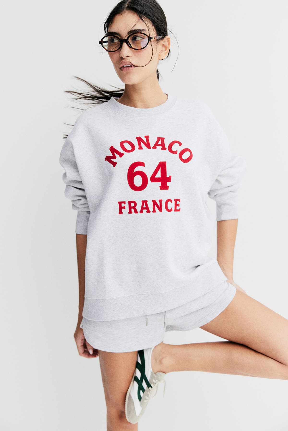 Text-motif Sweatshirt | H&M Kuwait