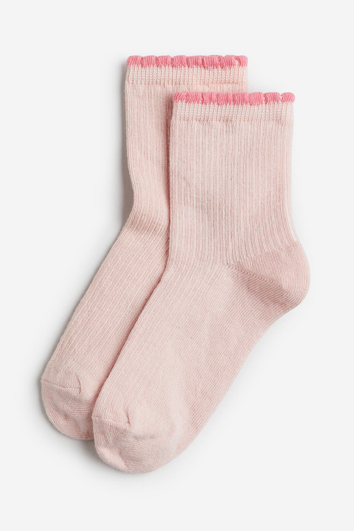 4-pack Frill-trimmed Socks | H&M Kuwait