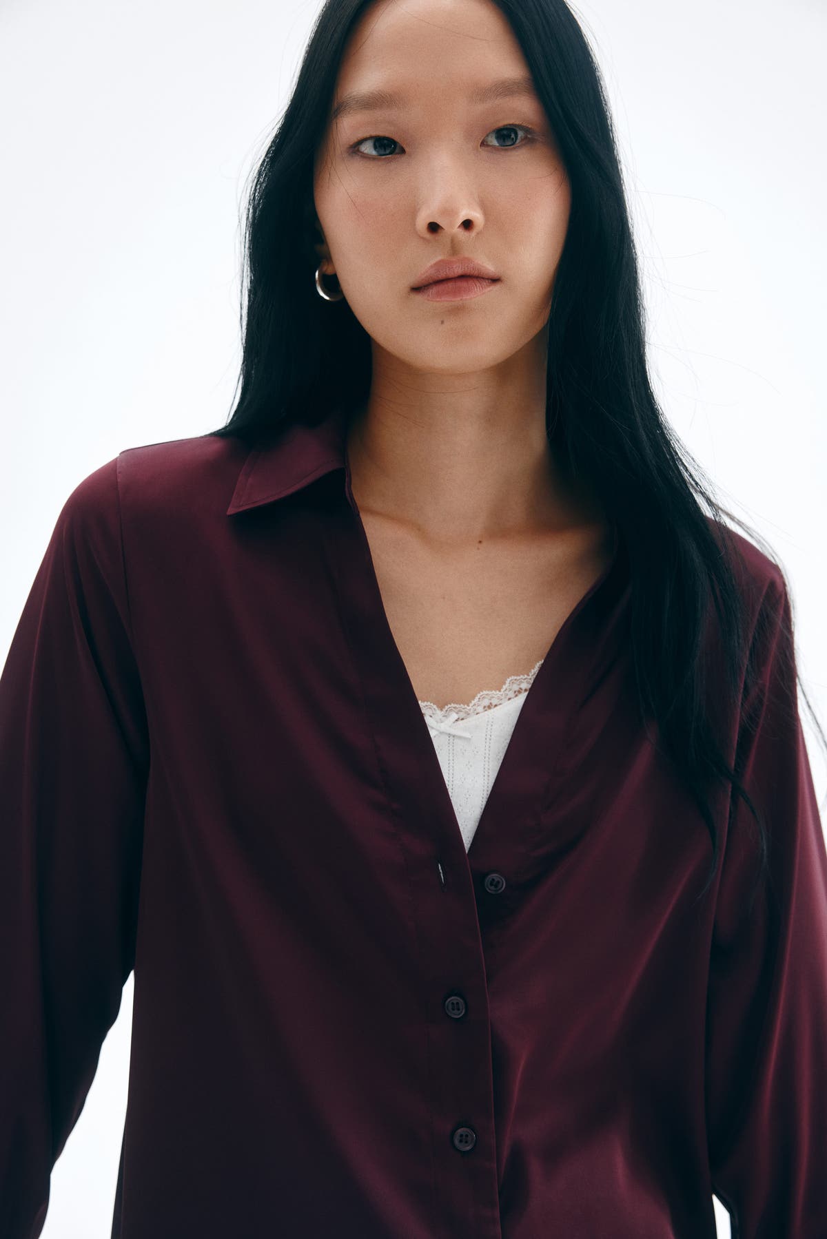 V-neck Blouse | H&M Kuwait