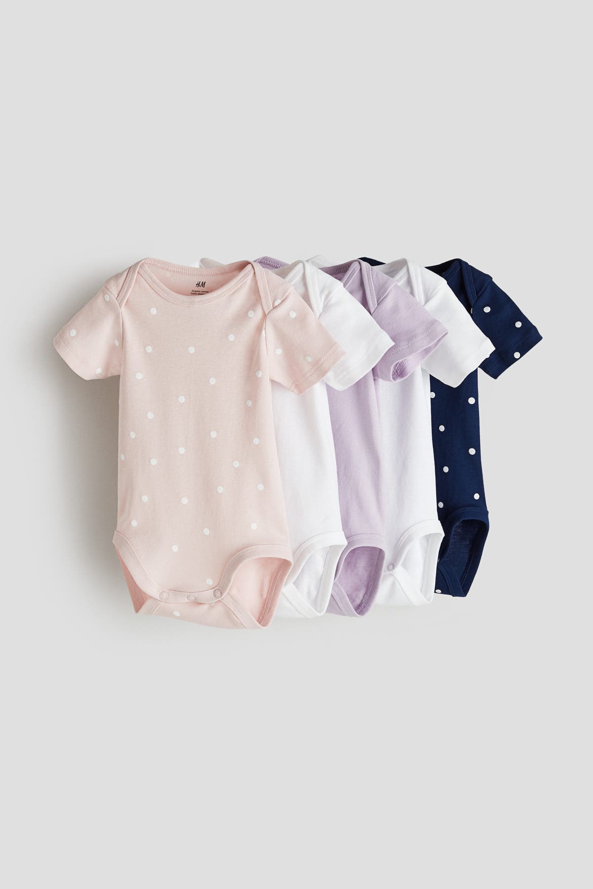 5-pack Cotton Bodysuits | H&M Kuwait