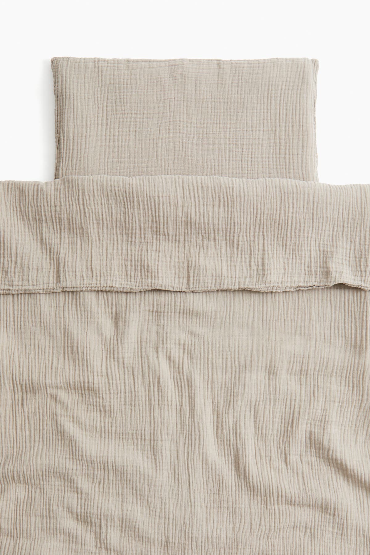 Muslin Cot Duvet Cover Set | H&M Kuwait