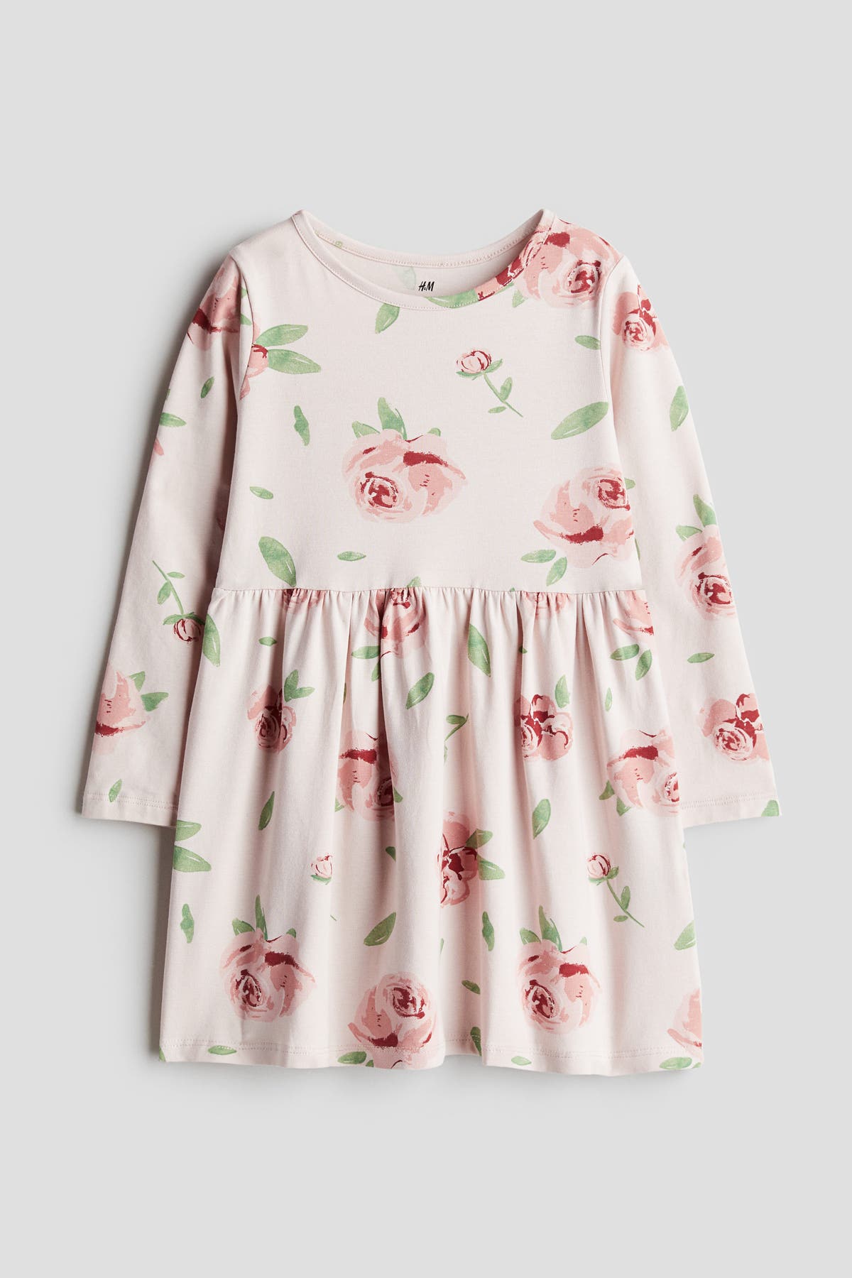 Printed Cotton Dress | H&M Kuwait