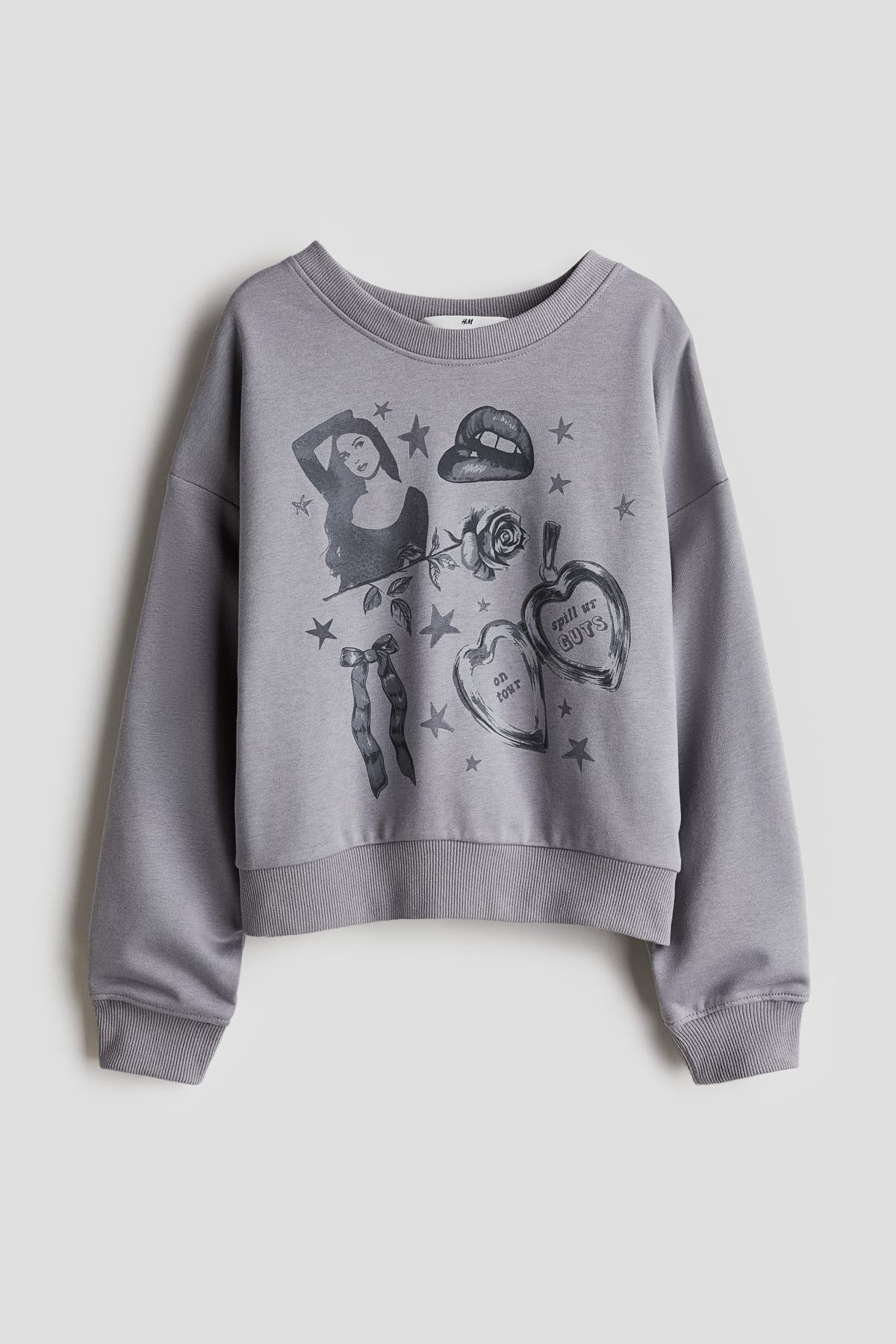 Printed Sweatshirt | H&M Kuwait