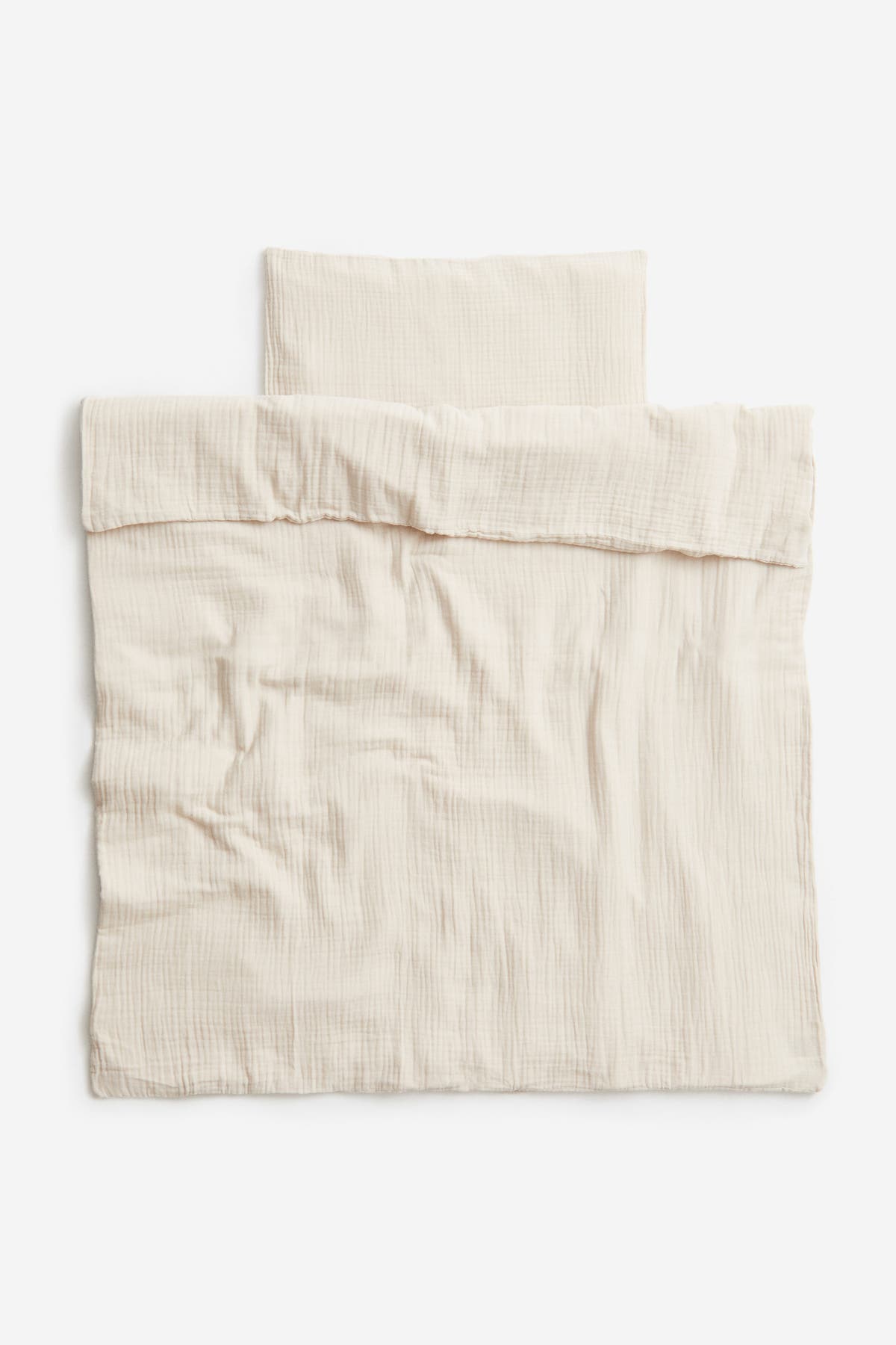 Muslin Cot Duvet Cover Set | H&M Kuwait