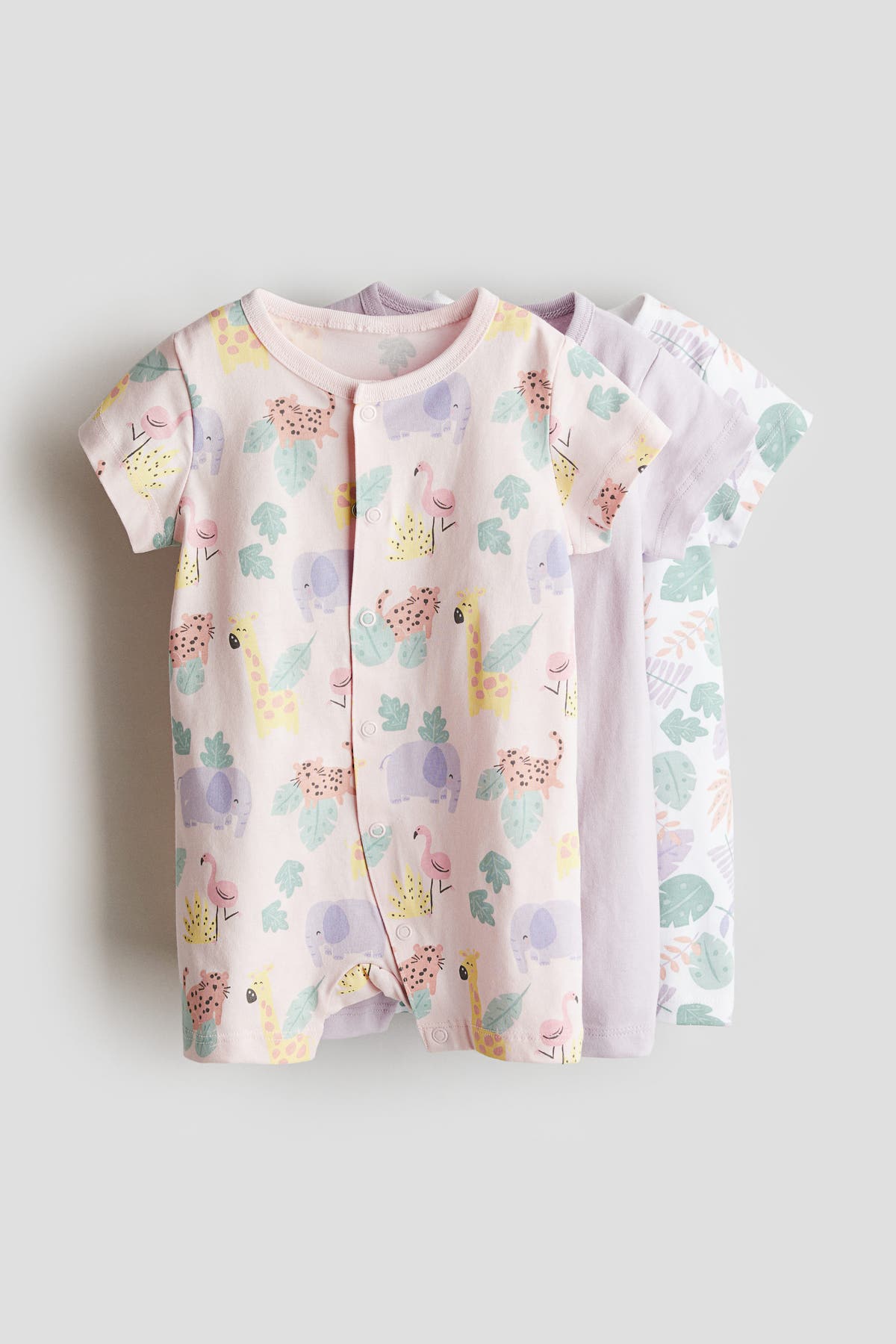 3-pack Cotton Pyjamas | H&M Kuwait