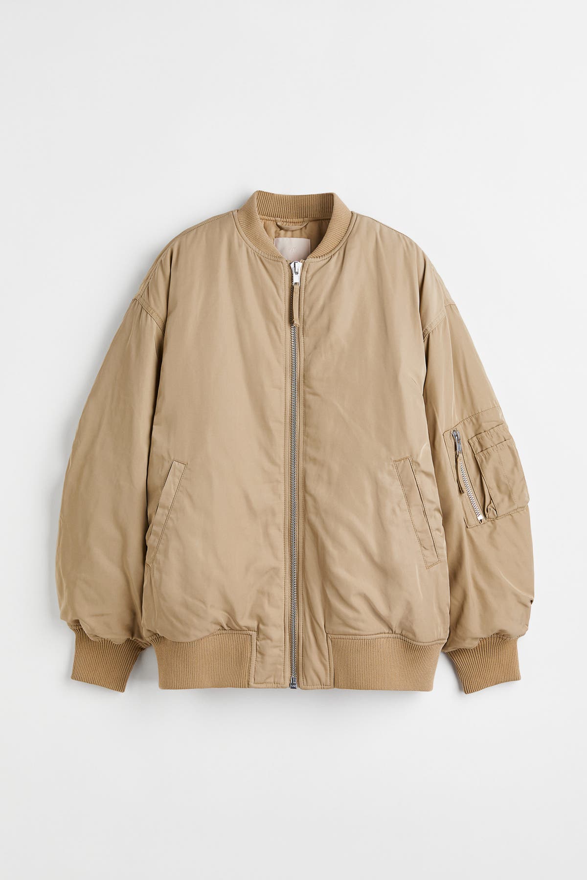 Oversized Bomber Jacket | H&M Kuwait