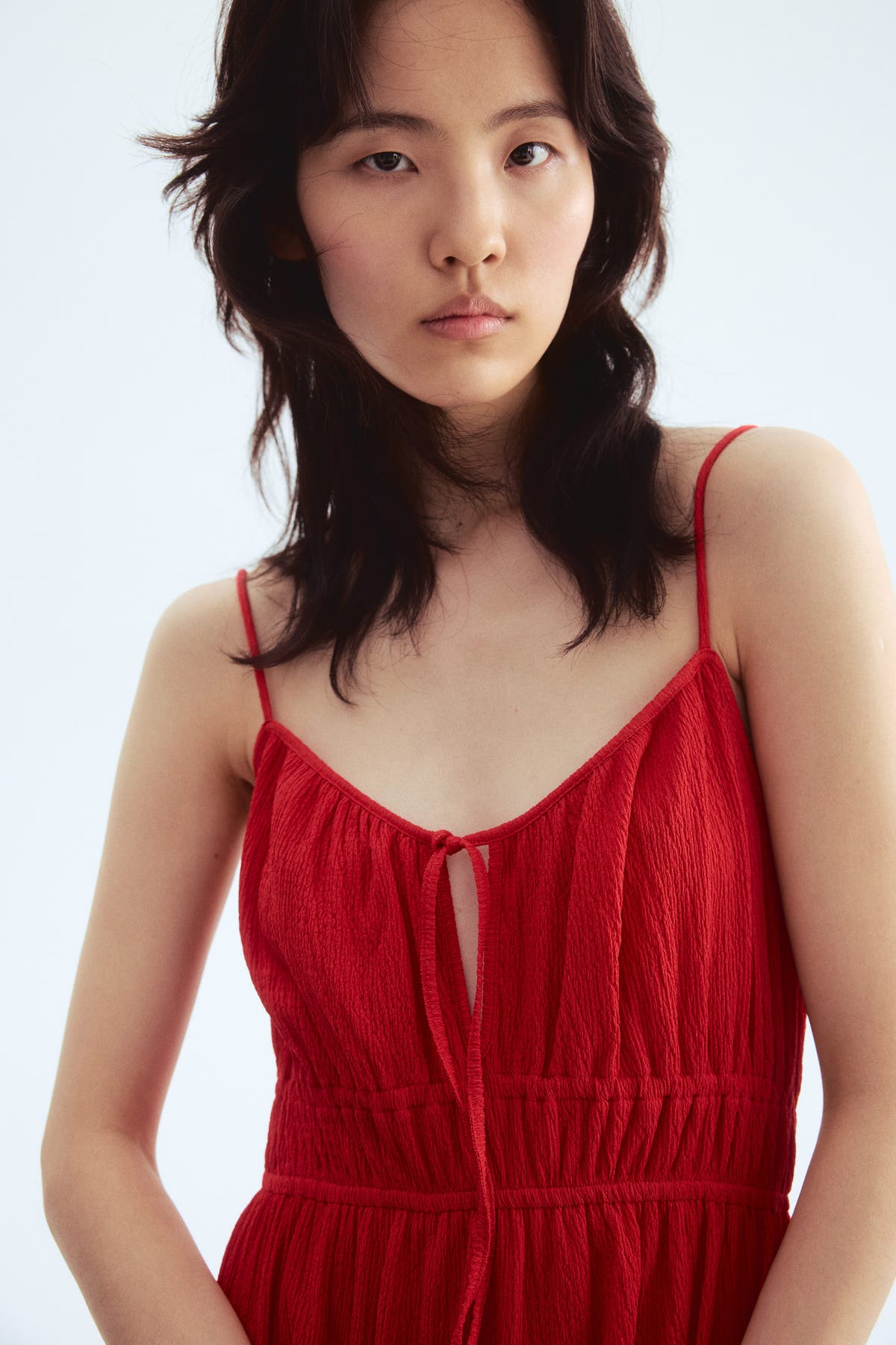Crinkled Jersey Dress | H&M Kuwait